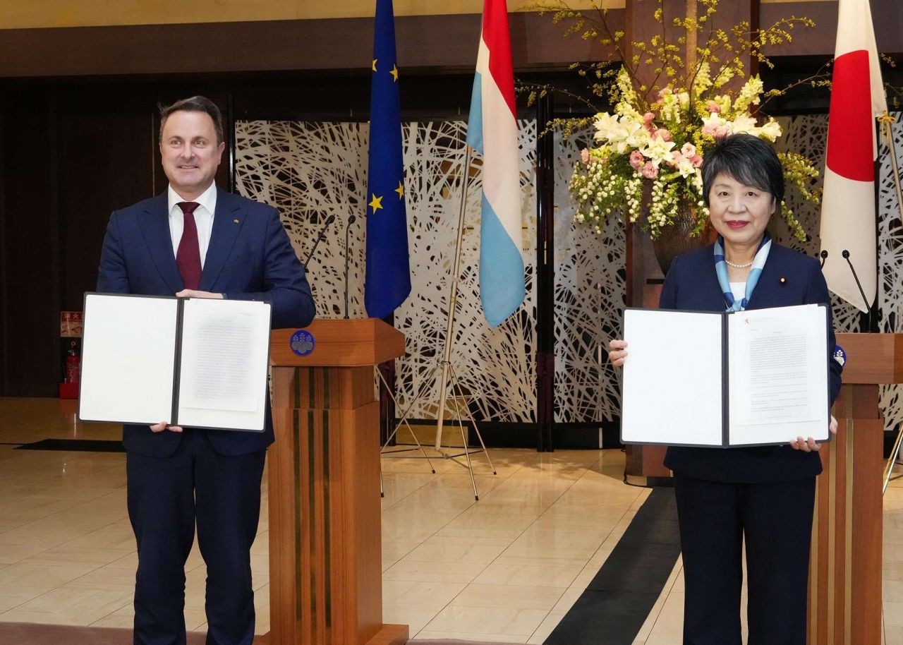 Second day of Xavier Bettel's working visit to Japan - Embassy of ...