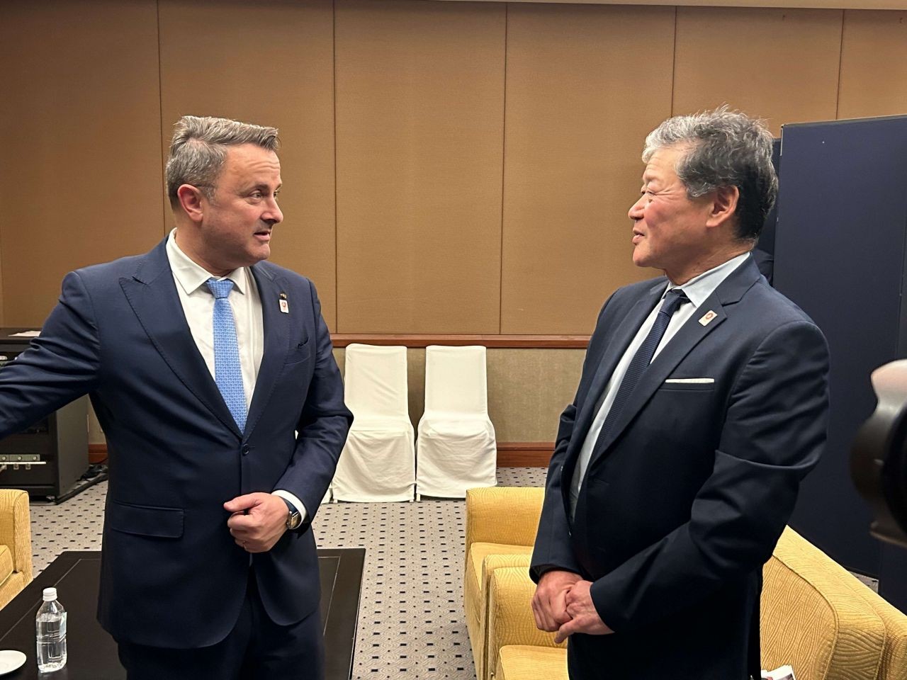 First day of Xavier Bettel's working visit to Japan - Embassy of ...