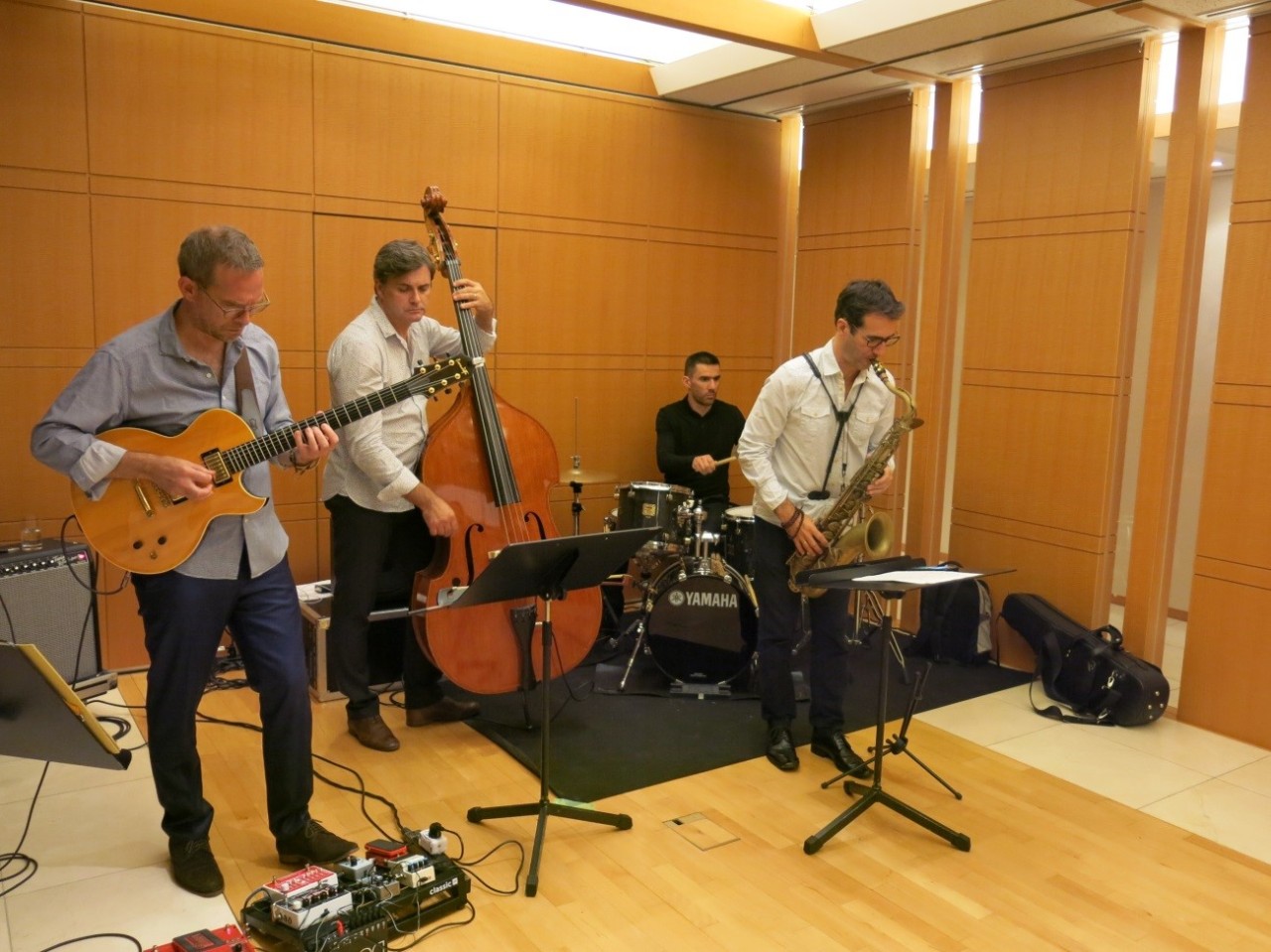 Greg Lamy Quartet - Special concert - Embassy of Luxembourg in Tokyo